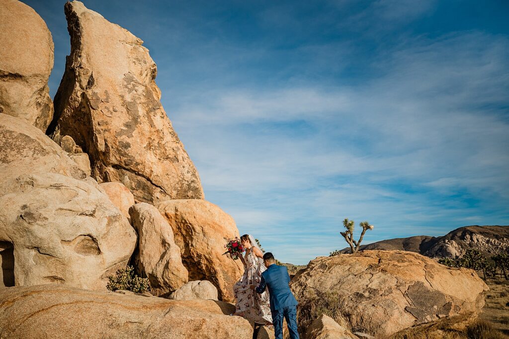 Joshua Tree Elopement | Miguel + Ryen