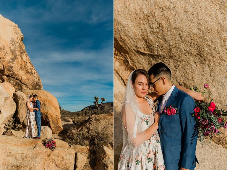 Joshua Tree Elopement | Miguel + Ryen