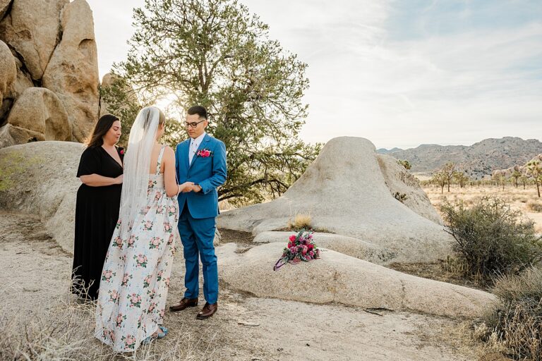 Joshua Tree Elopement | Miguel + Ryen